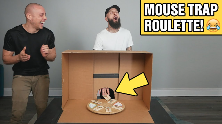 Mouse Trap Roulette Challenge | The Most Painful Game You’ll Ever See
