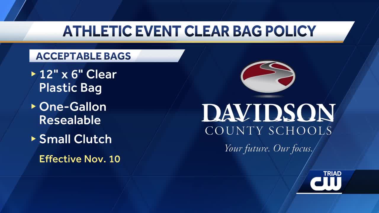 Davidson County Schools announces new policy for athletic events