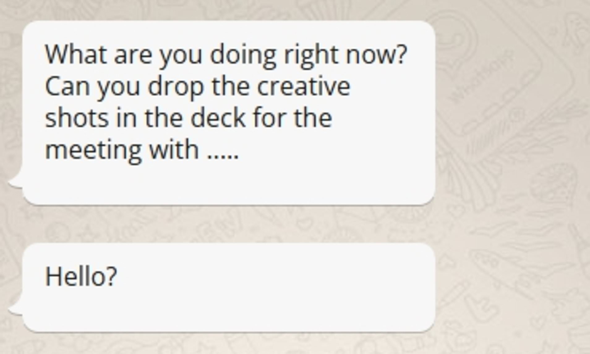Jake landed for his holiday when he received a string of texts from his ...
