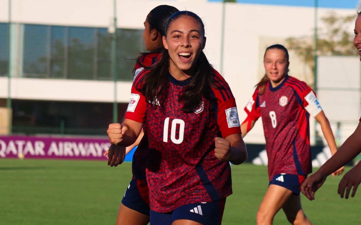 Costa Rica sacó un histórico empate ante Brasil en Mundial Sub 17