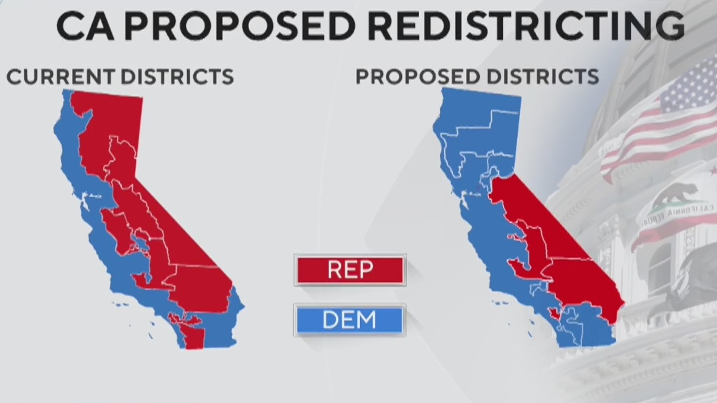 California Prop 50 redrawn district maps were once considered by state ...