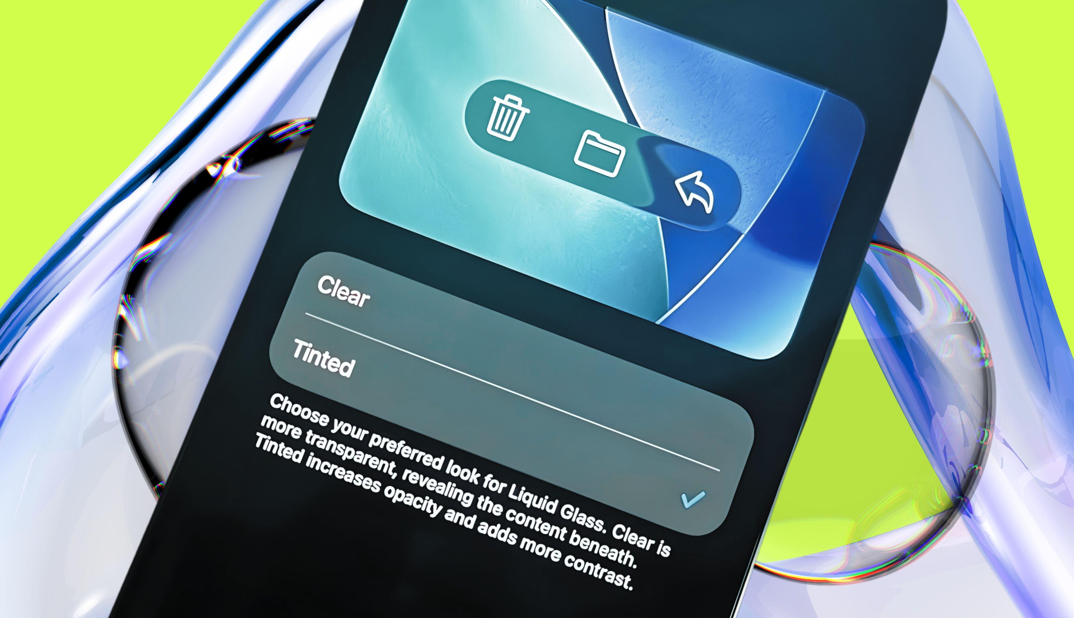 Liquid Glass too clear for you? iOS 26.1 has a new switch that fixes it ...