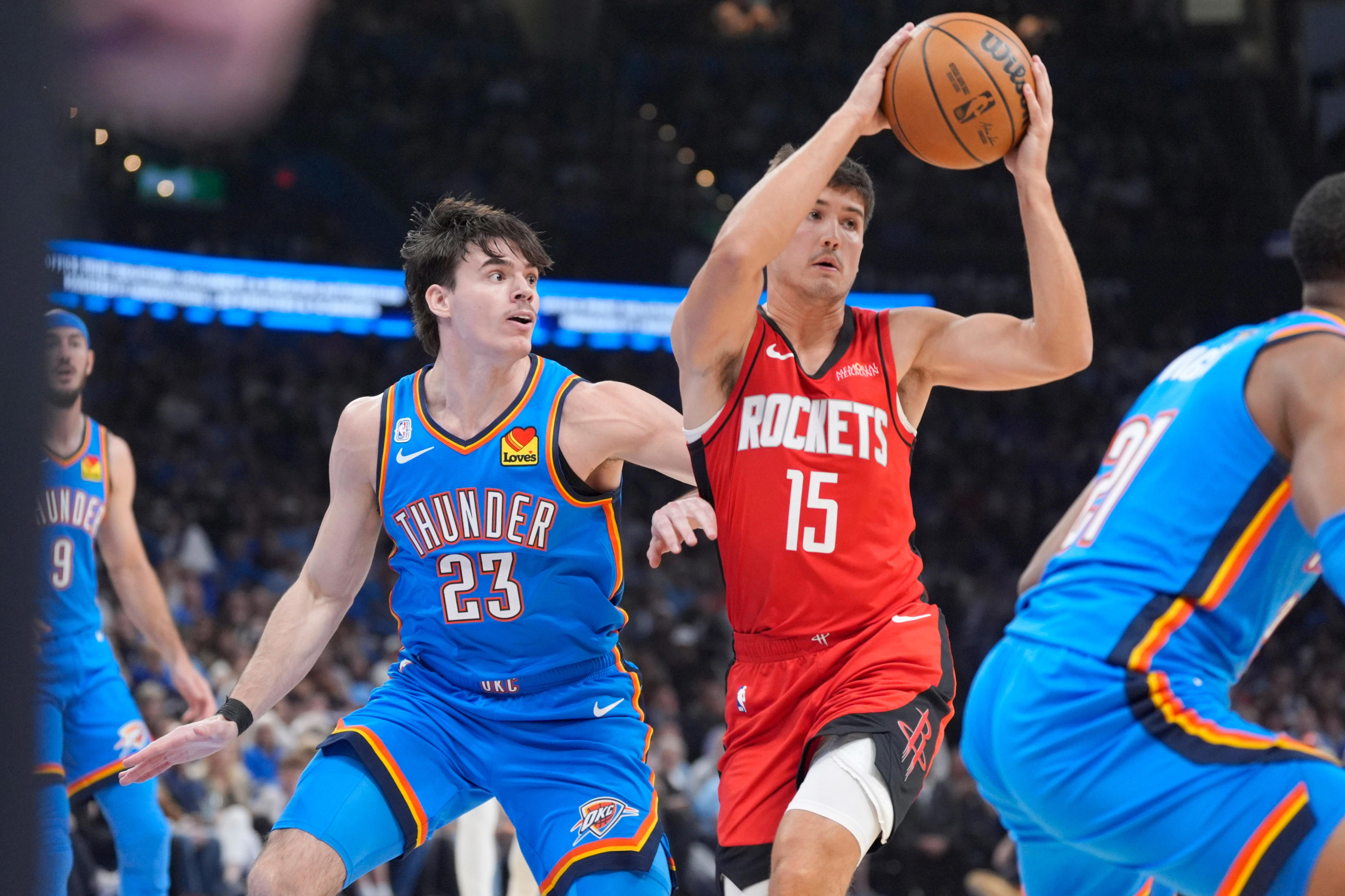 Topps captures historic NBA moment by Thunder rookie, Lafayette Jeff ...