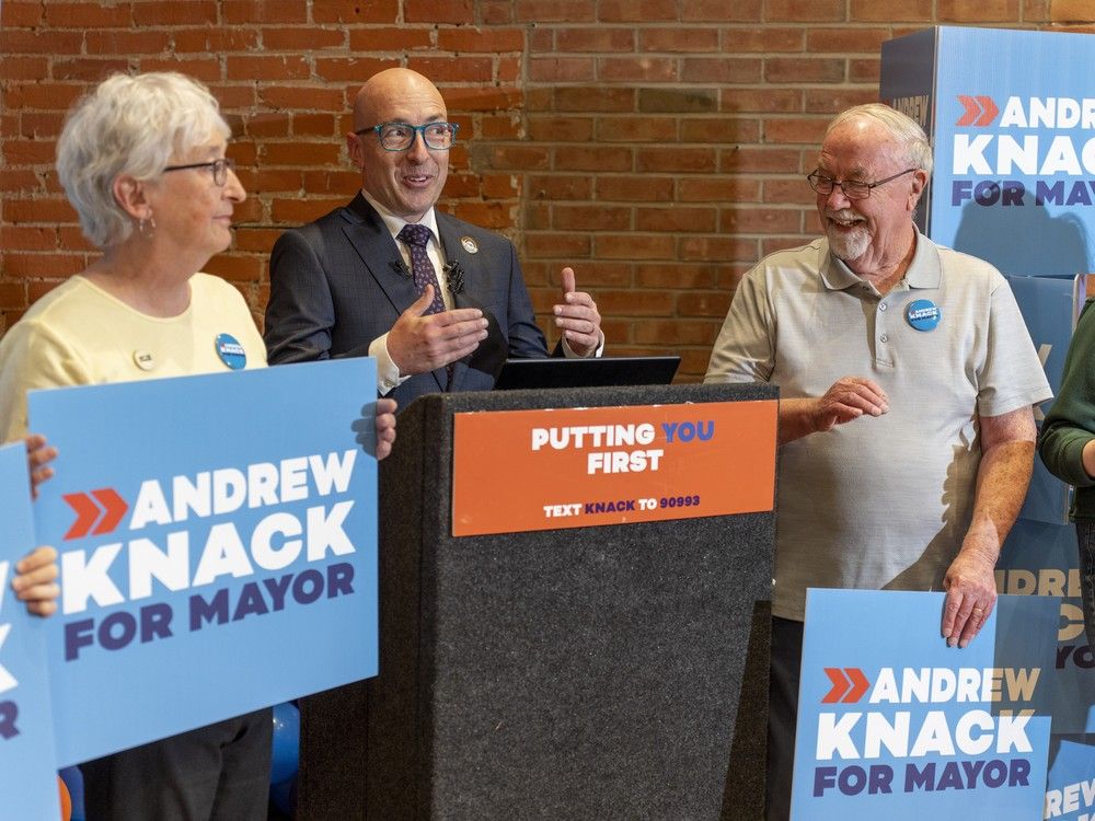 Andrew Knack is Edmonton's next mayor: 'This victory belongs to all of us'