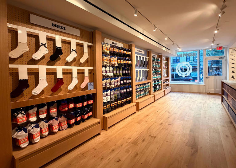 Bombas is opening its first line of physical sock stores. See where.