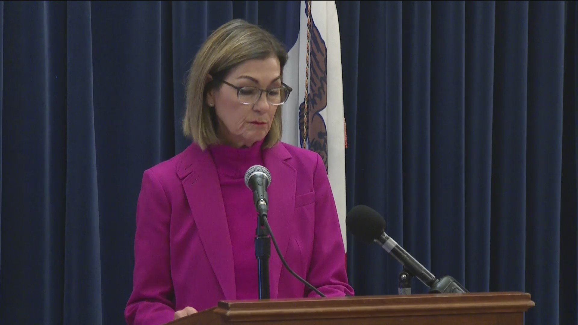 Gov. Reynolds discusses DOGE task force final report