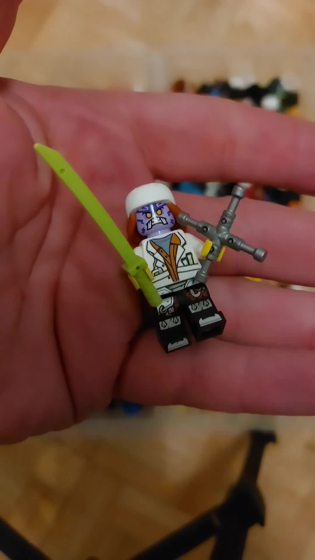 Blocky Armageddon: The ultimate LEGO minifigure duel! #shorts