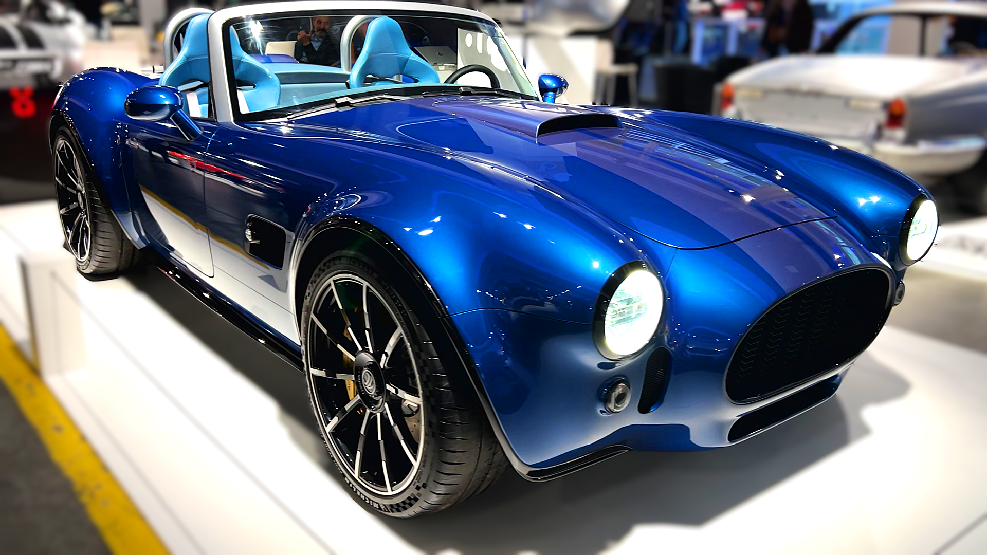 This Car Looks Like FREEDOM! - AC Cobra GT Roadster