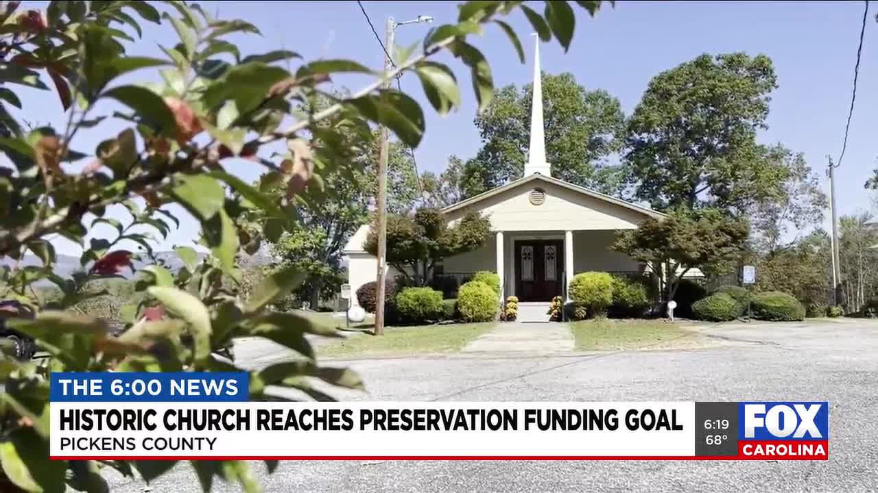 Upstate church built by freed slaves hits $1M preservation mark