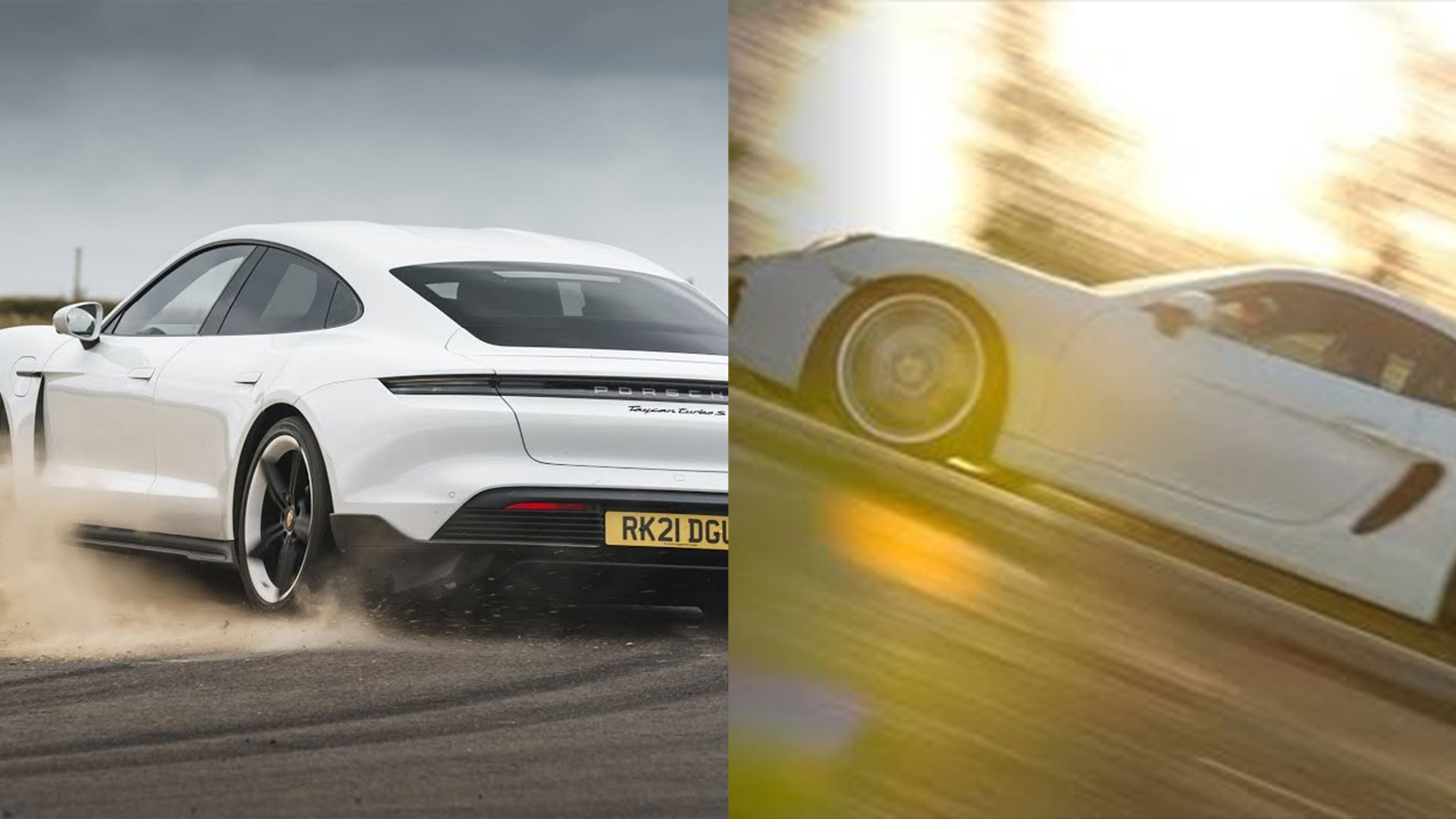 Porsche Taycan Turbo S vs Porsche Cayman S