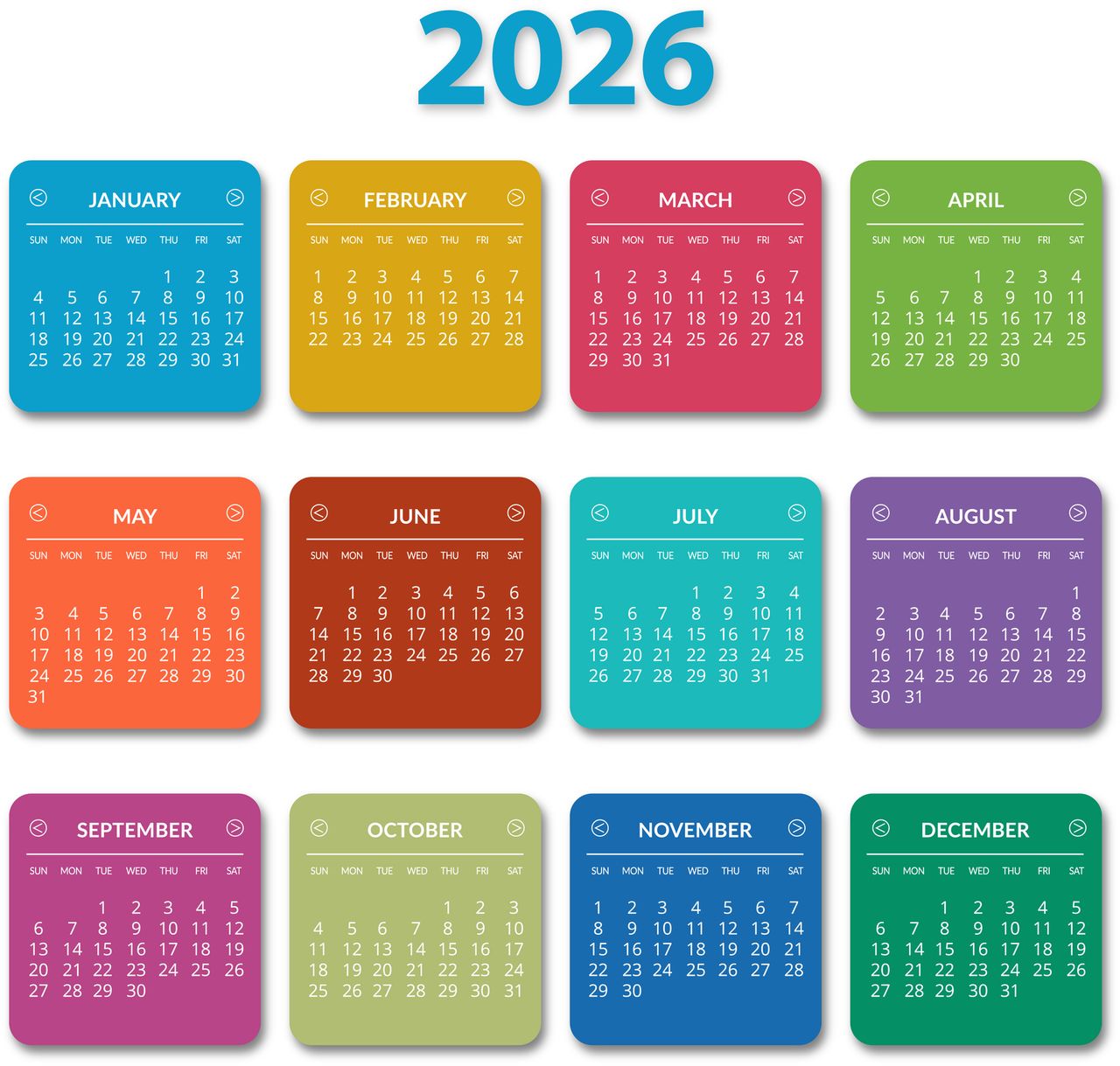 Social Security Payment Schedule for 2026