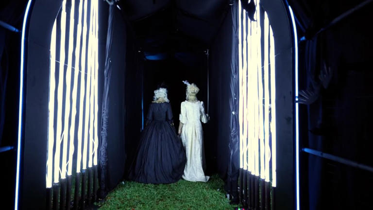 A mystical masquerade ball: The Queen’s Labyrinth at the Elms Mansion
