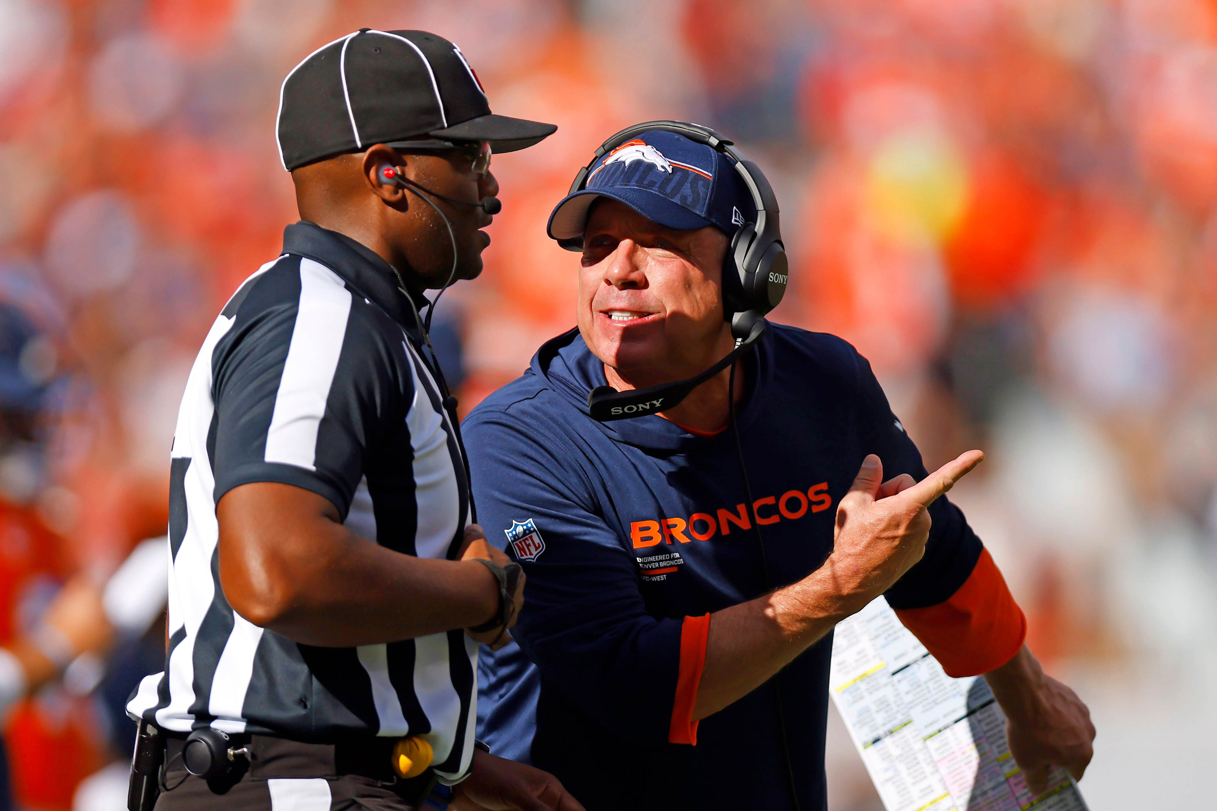 Broncos’ Sean Payton could face NFL punishment for actions in Giants game