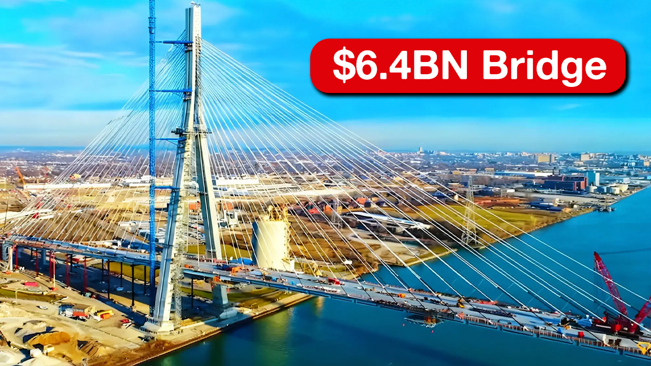 Imagine driving the new Gordie Howe bridge!