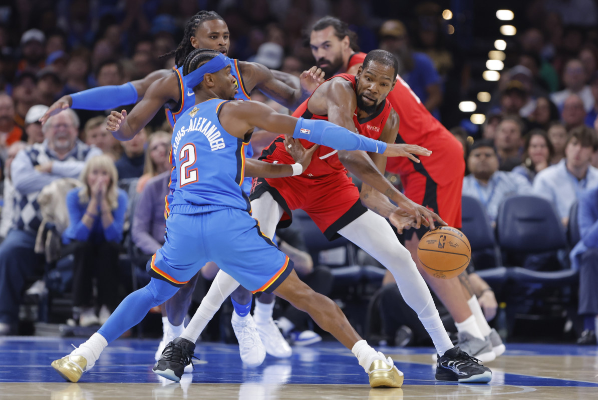 NBA Refs Accused Of 'Rigging' Rockets vs. Thunder