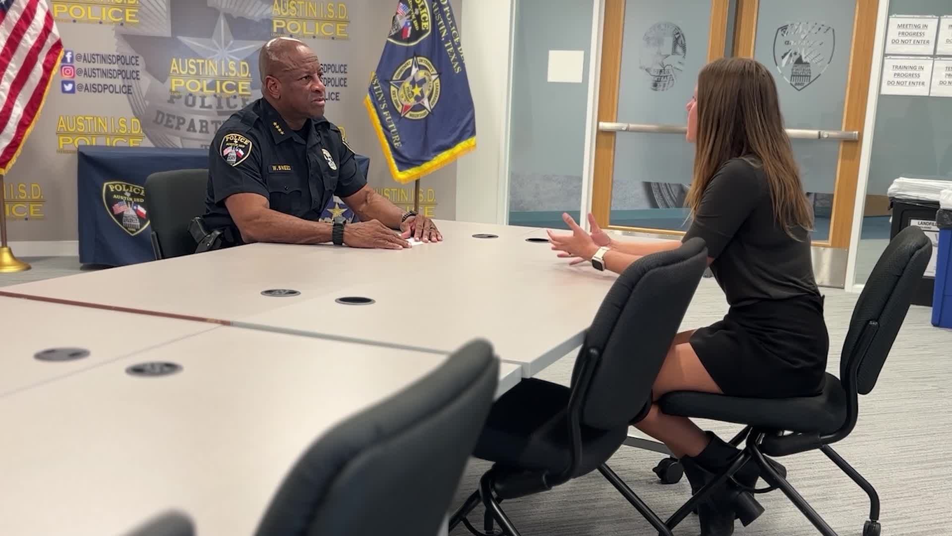 AISD Police Chief Wayne Sneed discusses new safety protocol developed ...
