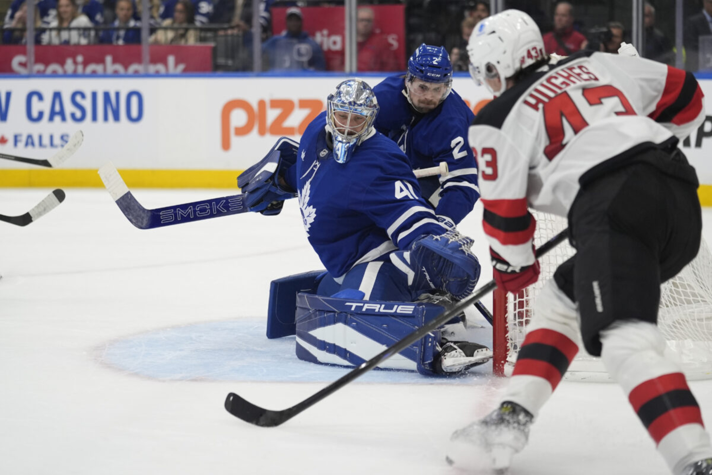 Jack Hughes’ Hat Trick Leads Devils to 5-2 Victory Over Maple Leafs