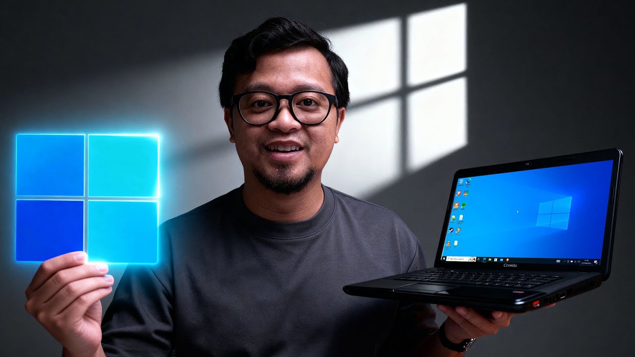 Cara Upgrade Windows 10 Ke Windows 11 LAPTOP JADUL Tanpa Hilang Data