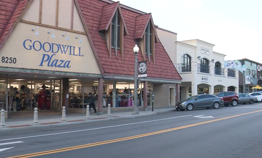 Community reacts to proposed façade changes at Goodwill in La Mesa Village