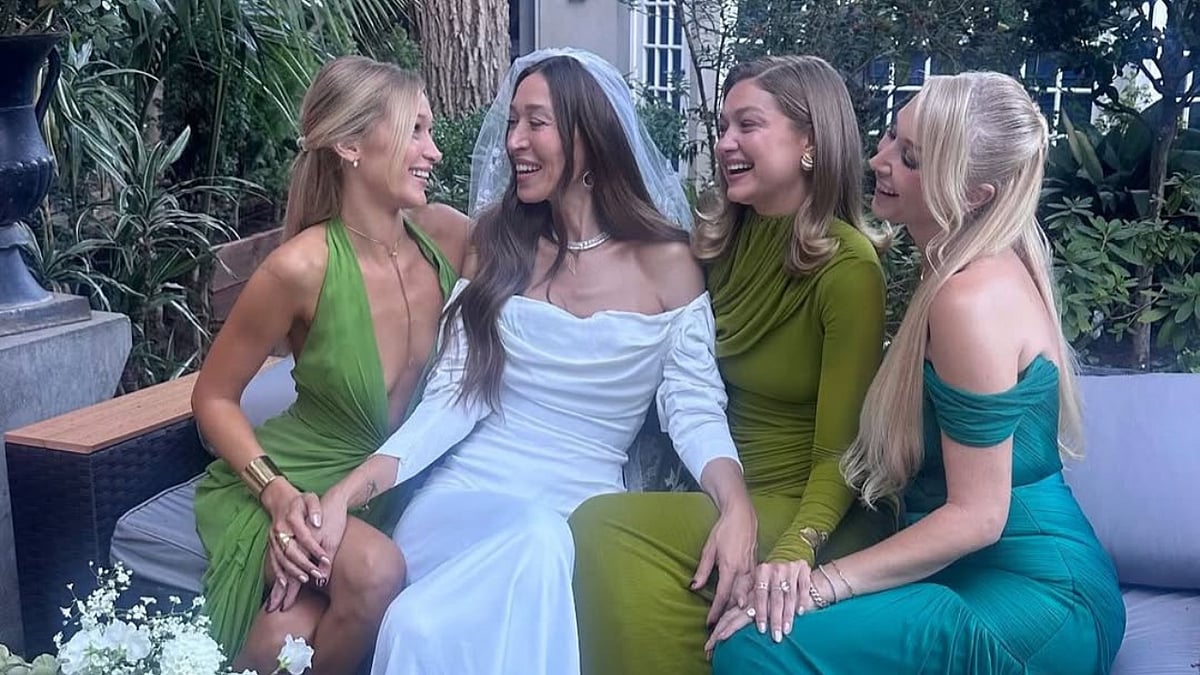 Alana Hadid marries Ross Williams in star-studded LA ceremony; Bella ...