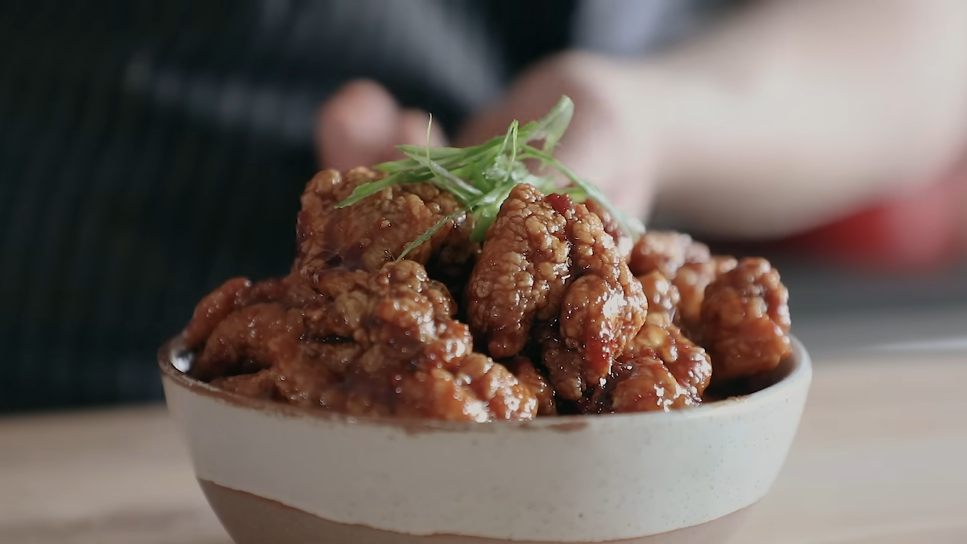 Making orange chicken faster than a restaurant