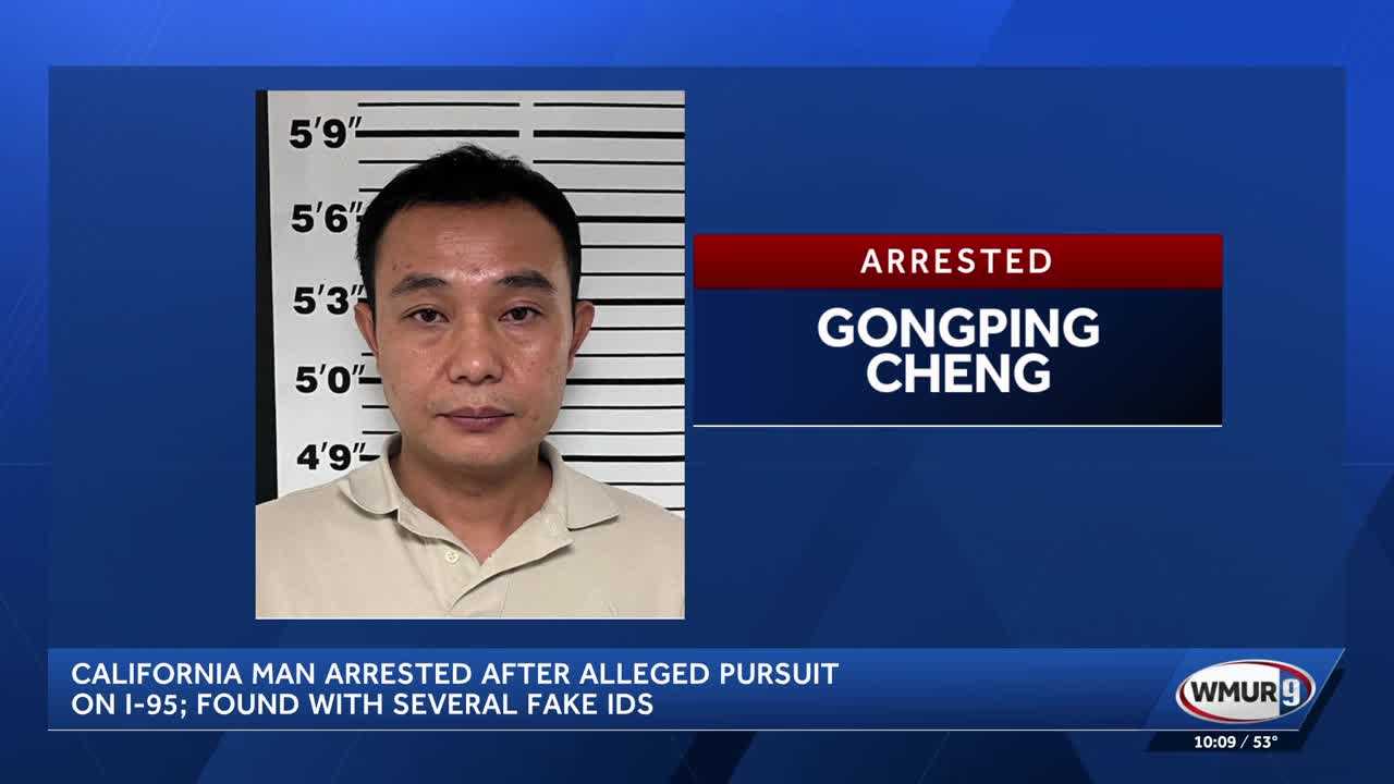 California Man Arrested After Alleged Pursuit On I 95 Found With 3966
