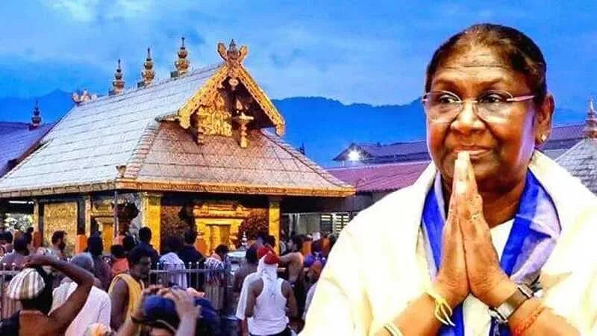President Murmu to offer prayers at Sabarimala Lord Ayyappa temple