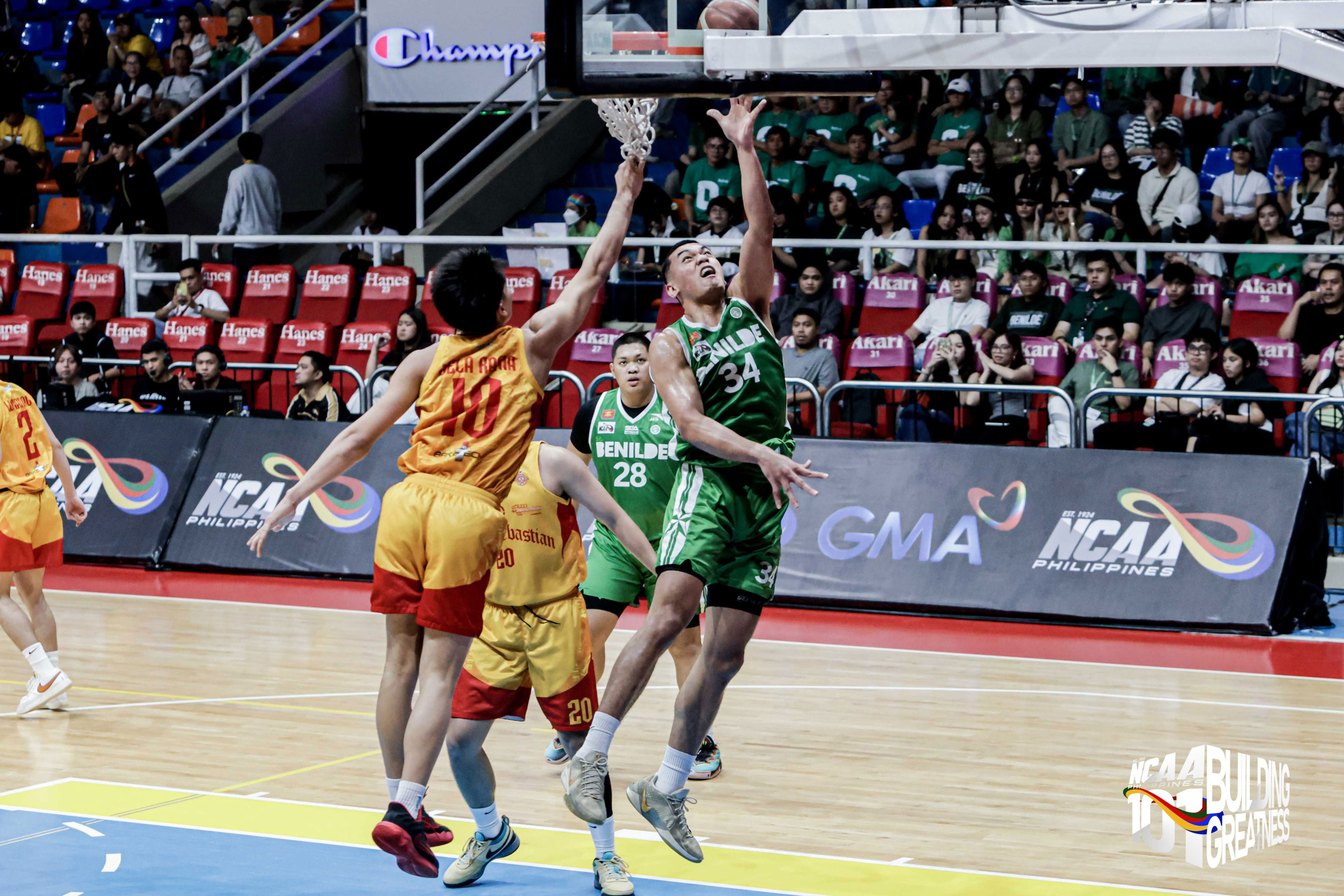 NCAA: Liwag returns as Saint Benilde vents ire on San Sebastian