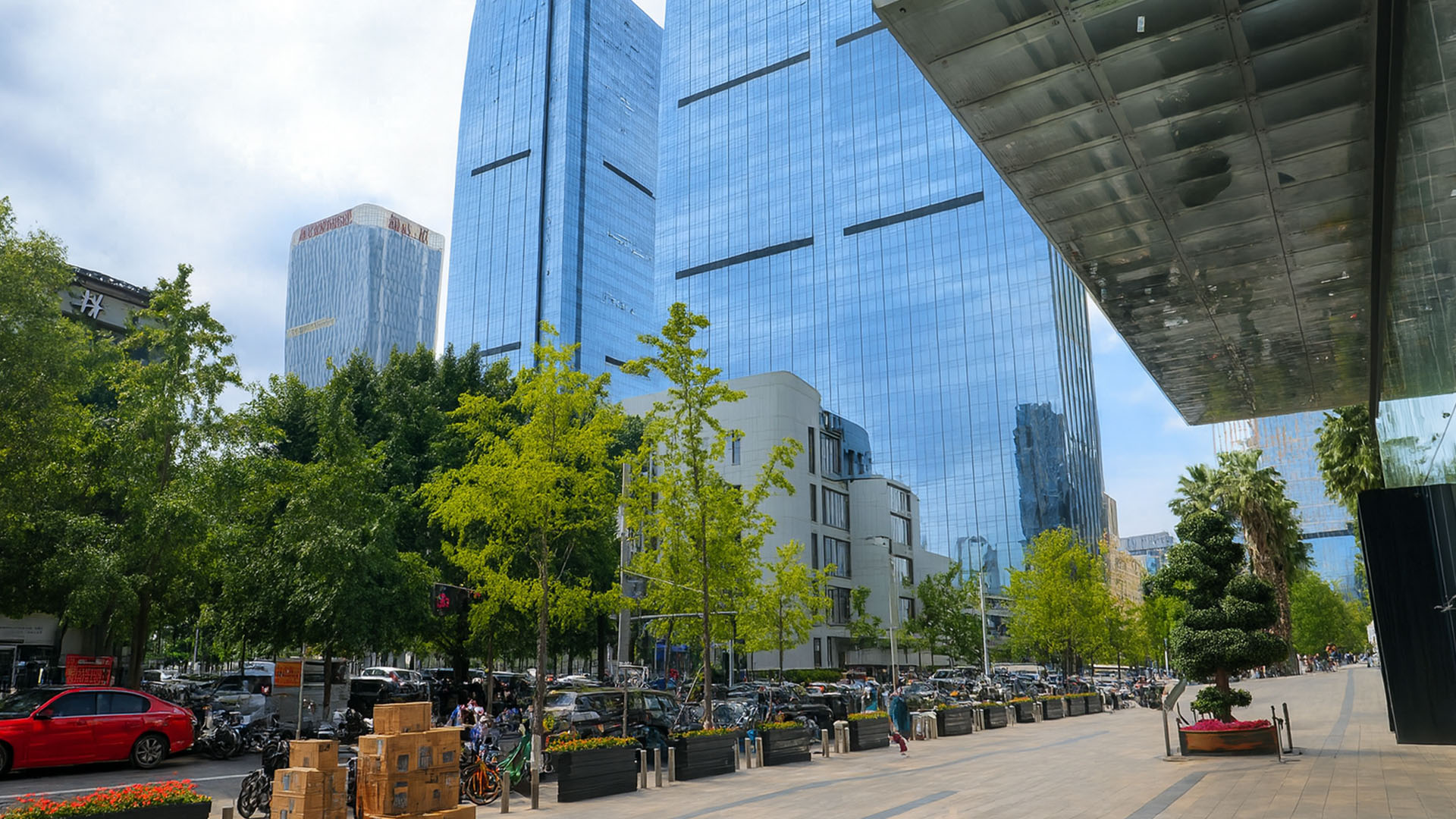Groene zones en stadsdynamiek in Chengdu – China 4K