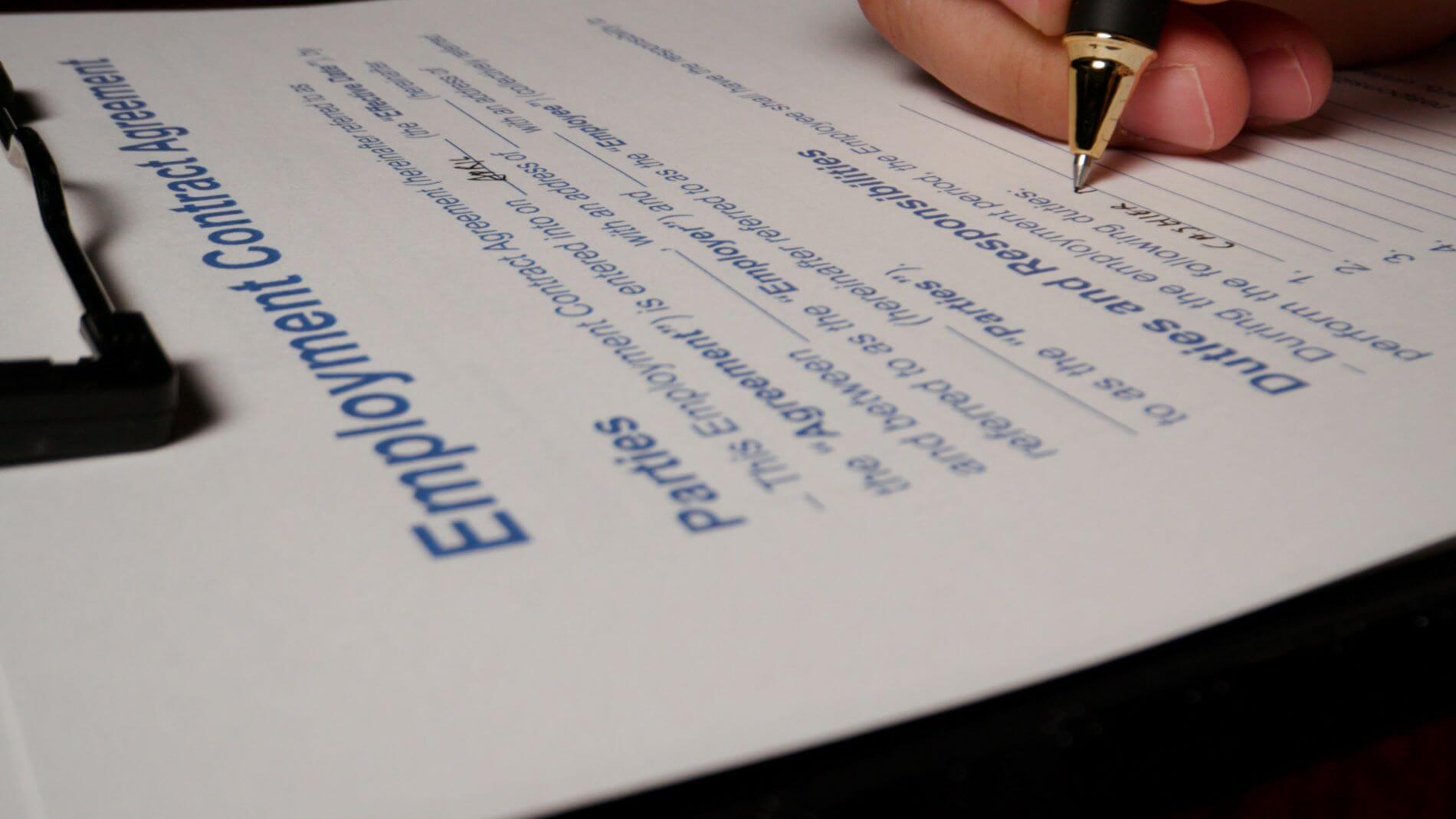 How to write an employment contract for your business