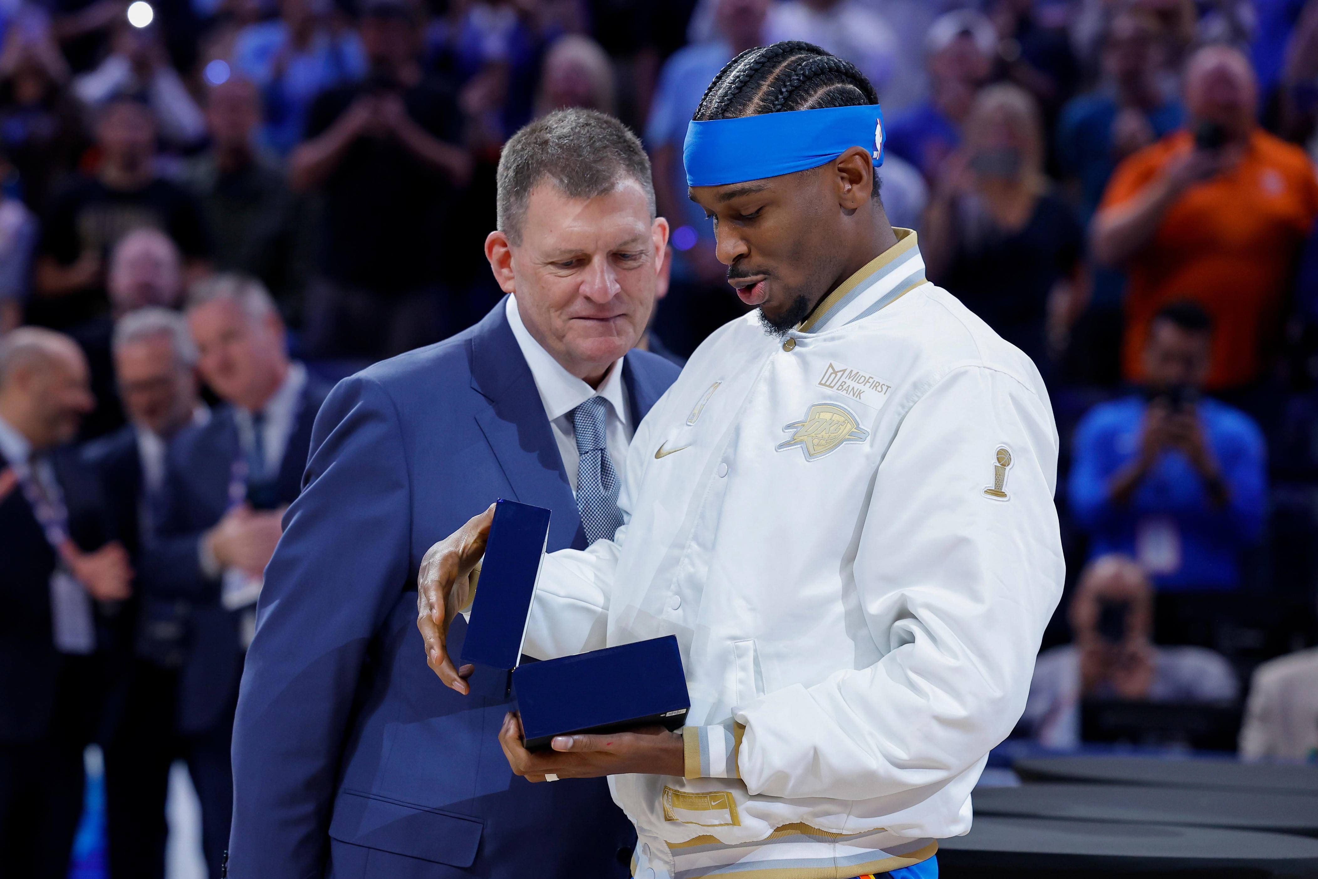Take a look at OKC Thunder's 2025 NBA championship ring