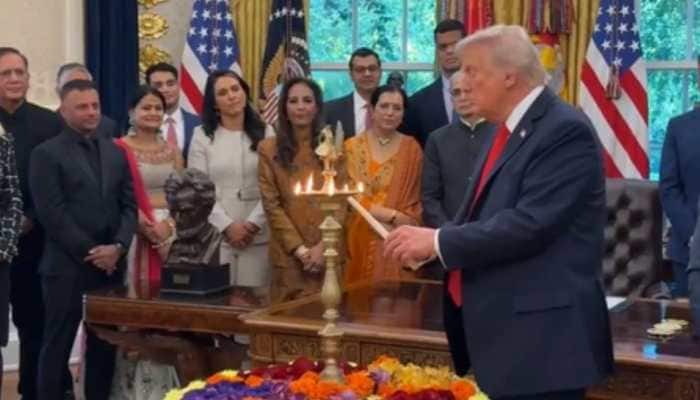 US President Donald Trump Celebrates Diwali At White House, Calls For ...