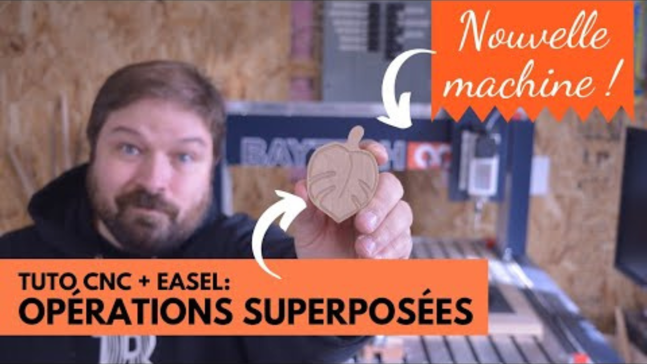 CNC : Superposer Plusieurs Opérations sur Une Même Pièce
