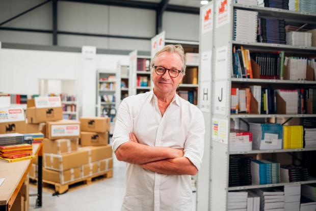 Actor Neil Pearson celebrates work of book charity