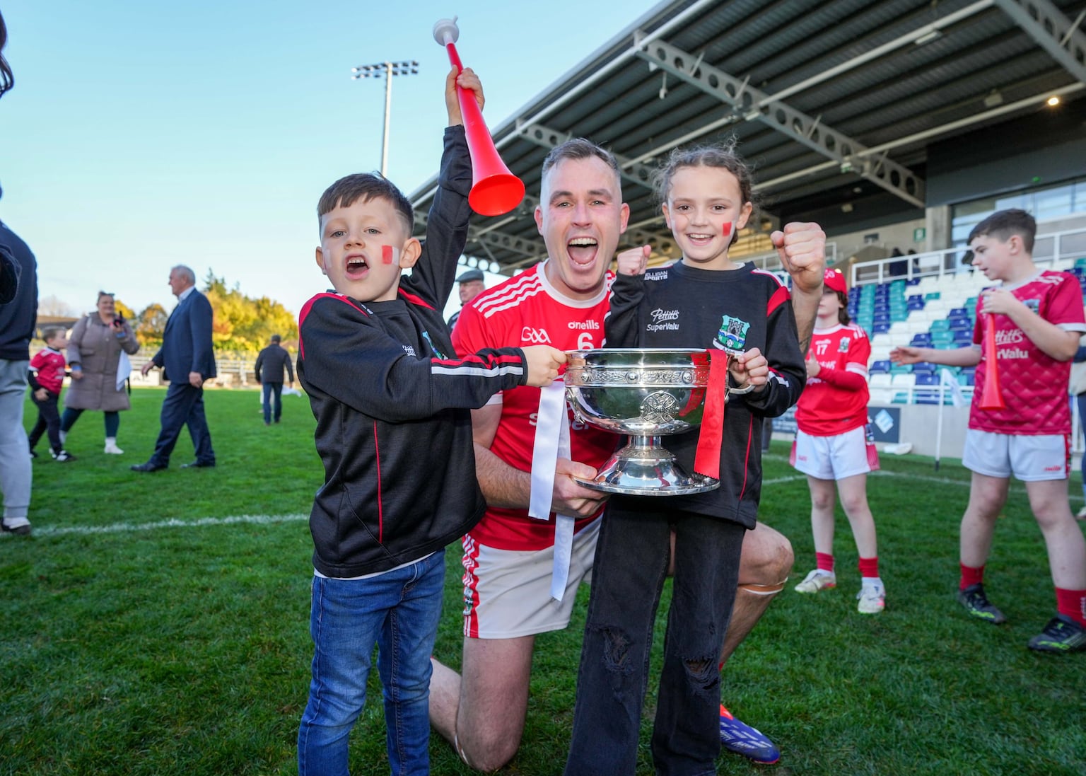 ‘This has become my home from home’ - Tyrone’s Cathal McCarron savours Kildare title success ...