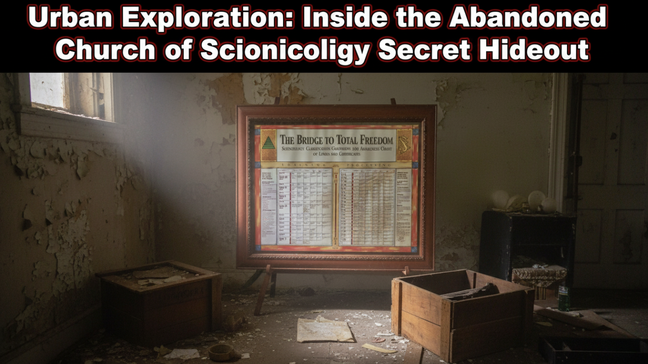 Urban Exploration: Inside the Abandoned Church of Scientology Secret ...