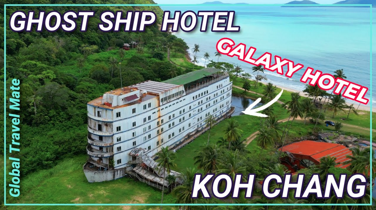 Koh Chang Ghost Ship Hotel Destroyed by Fire | Abandoned & Haunting 🇹🇭