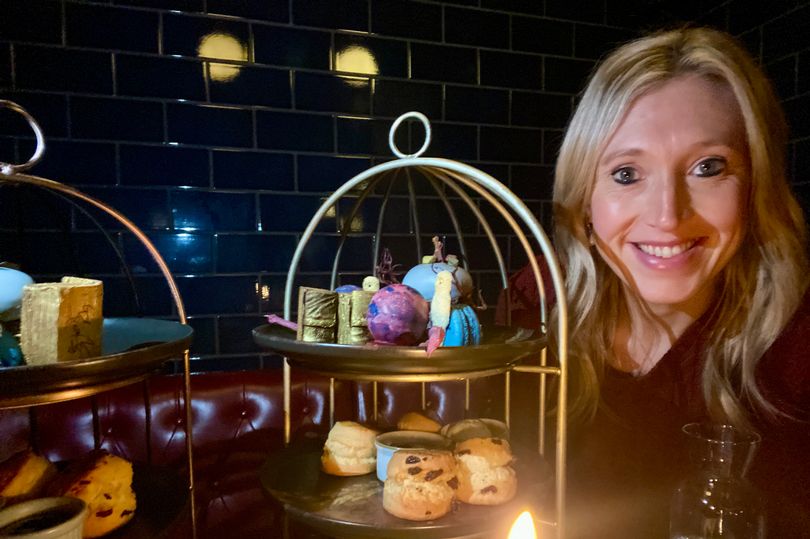 I found little known wizard afternoon tea in a London hotel basement ...