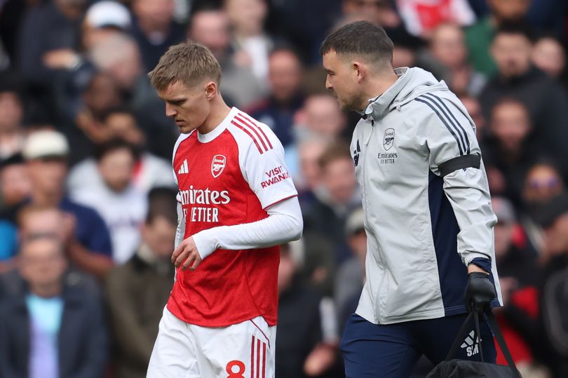 Martin Odegaard injury return date statement as Arsenal captain shares ...