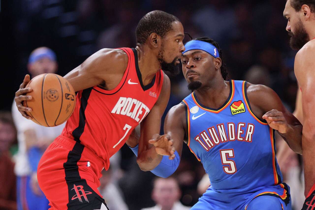 Rockets fall short in double-overtime season opener against Thunder