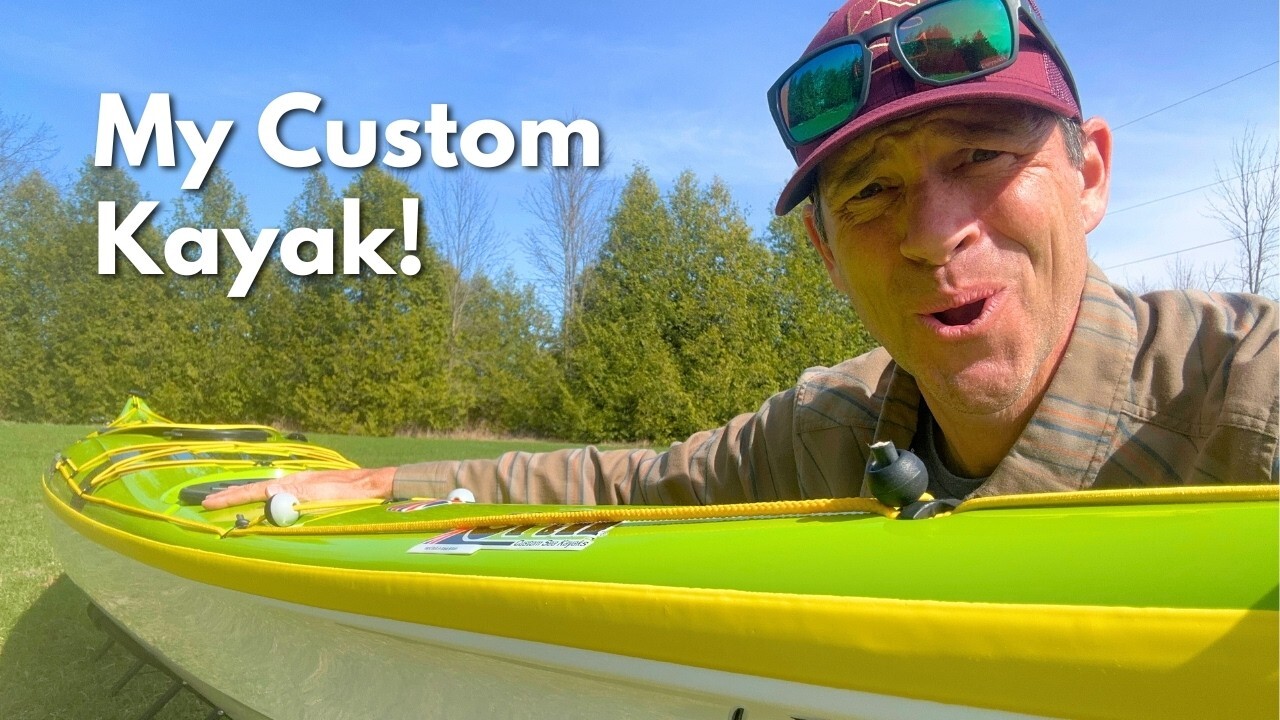 This is What a Custom Kayak Looks Like!! | P&H Volan 162 Kayak Review