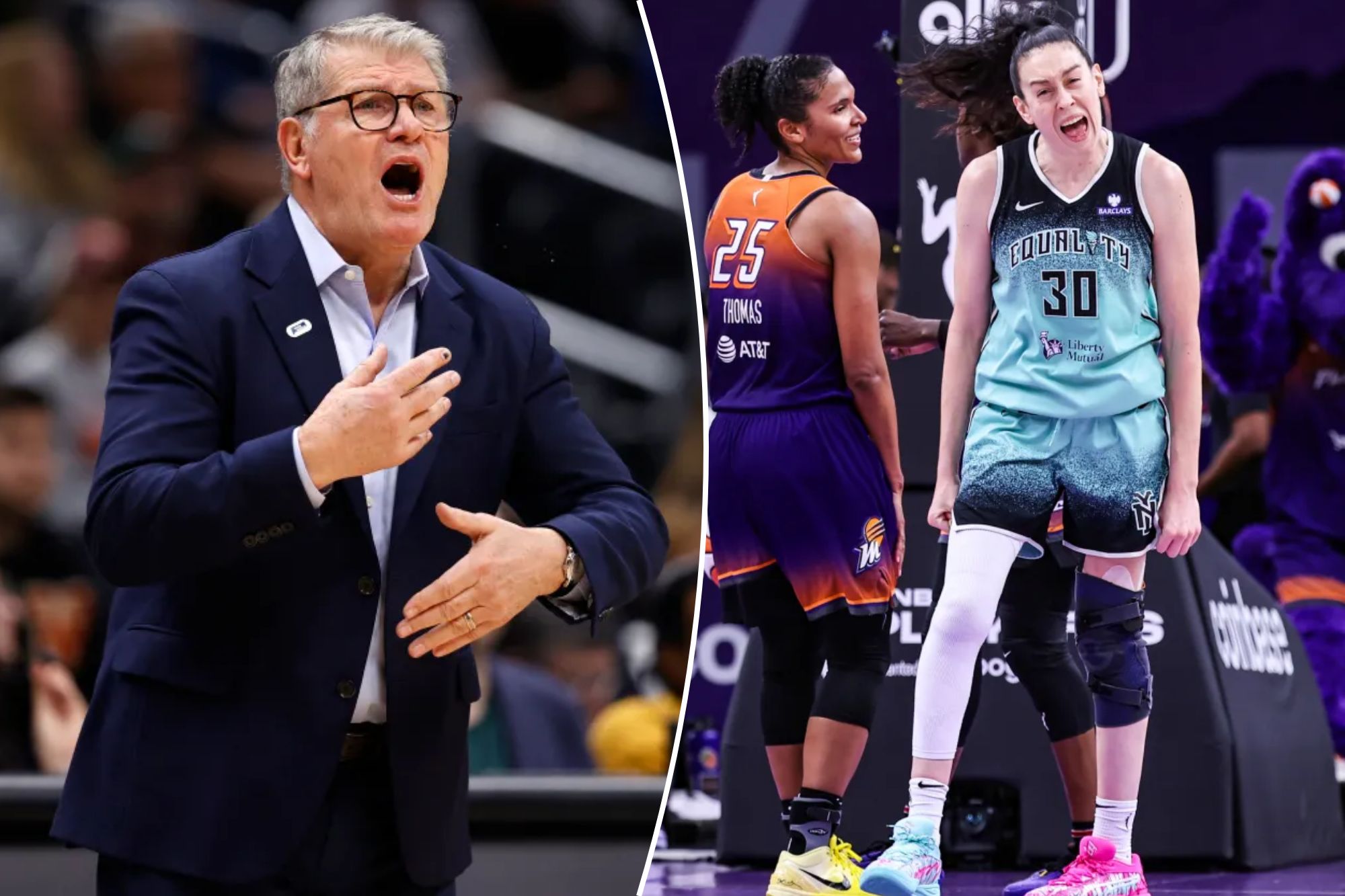 Breanna Stewart’s rocky Liberty season doesn’t worry Geno Auriemma one bit
