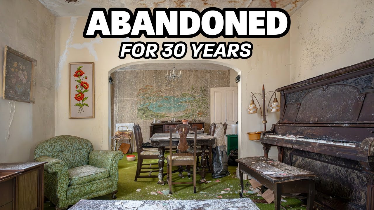 Time Capsule House Abandoned for Over 30 Years — Forgotten History Revealed