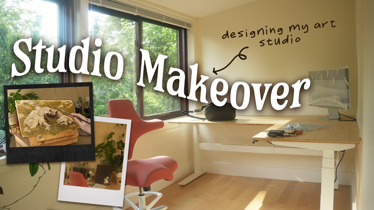 Setting Up My New Art Studio | Moving, Creating, and Exploring LA