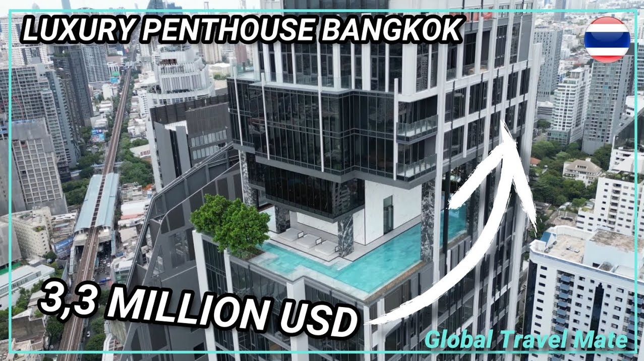 Hyde Heritage Thonglor: 42nd Floor Ultra-Luxury Penthouse Tour in Bangkok