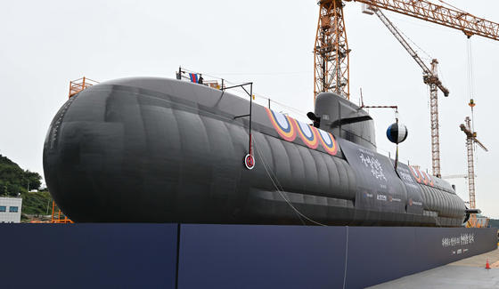 South Korea launches first 3,600-ton-class submarine with better ...