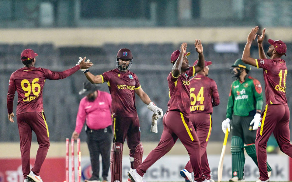 BAN vs WI 2025: West Indies make history with all-spin attack in Dhaka ...