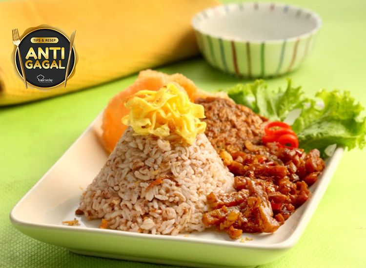 Resep Dan Cara Membuat Nasi Uduk Beras Merah, Menu Sarapan Istimewa