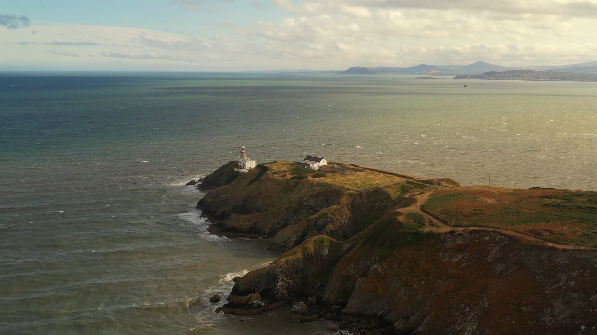 Howth, Irlanda, revelada en impresionantes imágenes tomadas con un dron