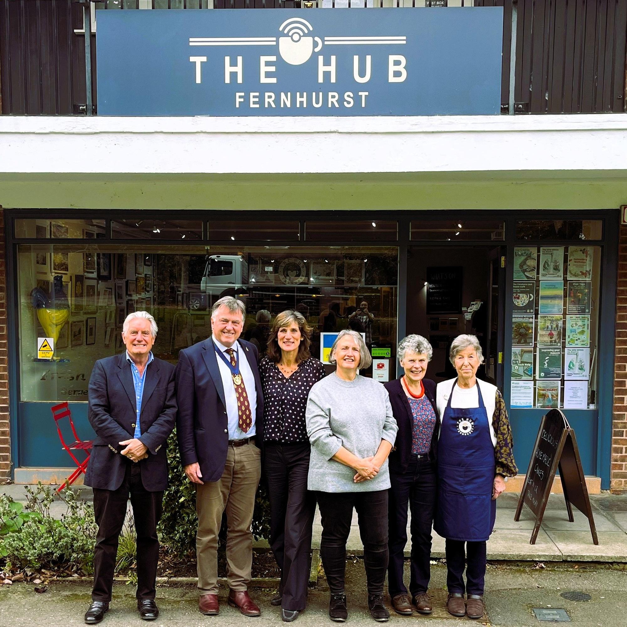 High Sheriff celebrates work of the Fernhurst Hub